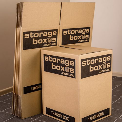 Transit Box (x10) - 60Hx46Wx42L - Storage Boxes Cairns